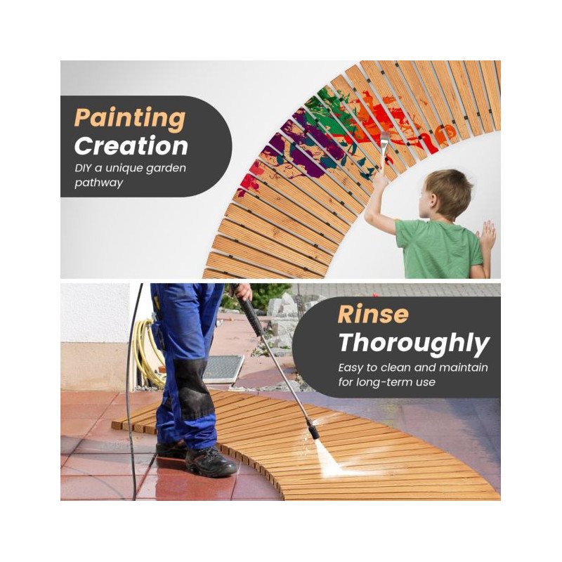 Uilas Roll out Curved Walkway with Non-slip Texture GT4118NA 76823495 ...