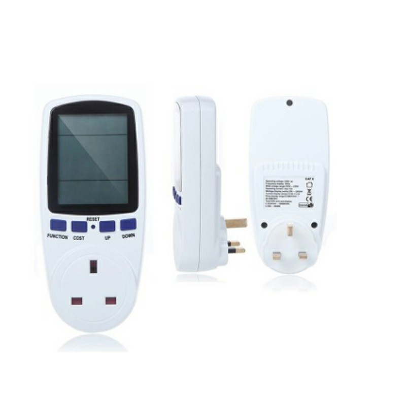 Uilas Socket Power Meter Outlet Power Monitoring Electricity Voltage ...